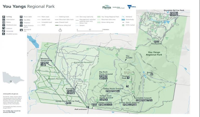 5 Great You Yangs walks plus running rock climbing biking